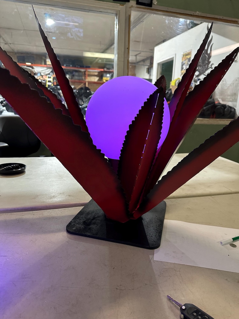 Agave Cactus DXF Laser Cut File Metal Art CNC Plasma Garden Decor ...