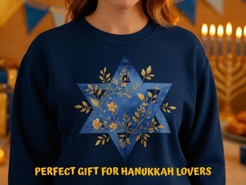 Hanukkah PNG Bundle: Star of David, Menorah Designs (digital Download ...