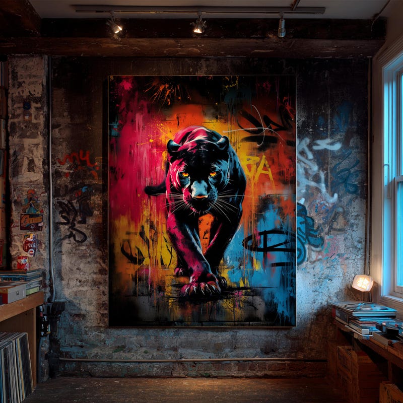 Graffiti Animals - Etsy UK