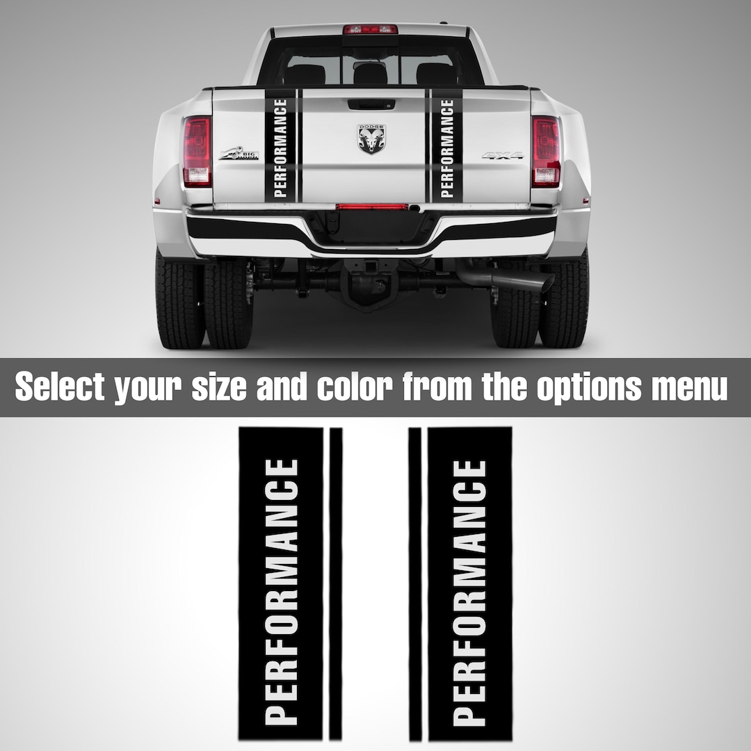 Performance Styling Stickers 4x4 Off-road Vinyl Decals Truck Side ...
