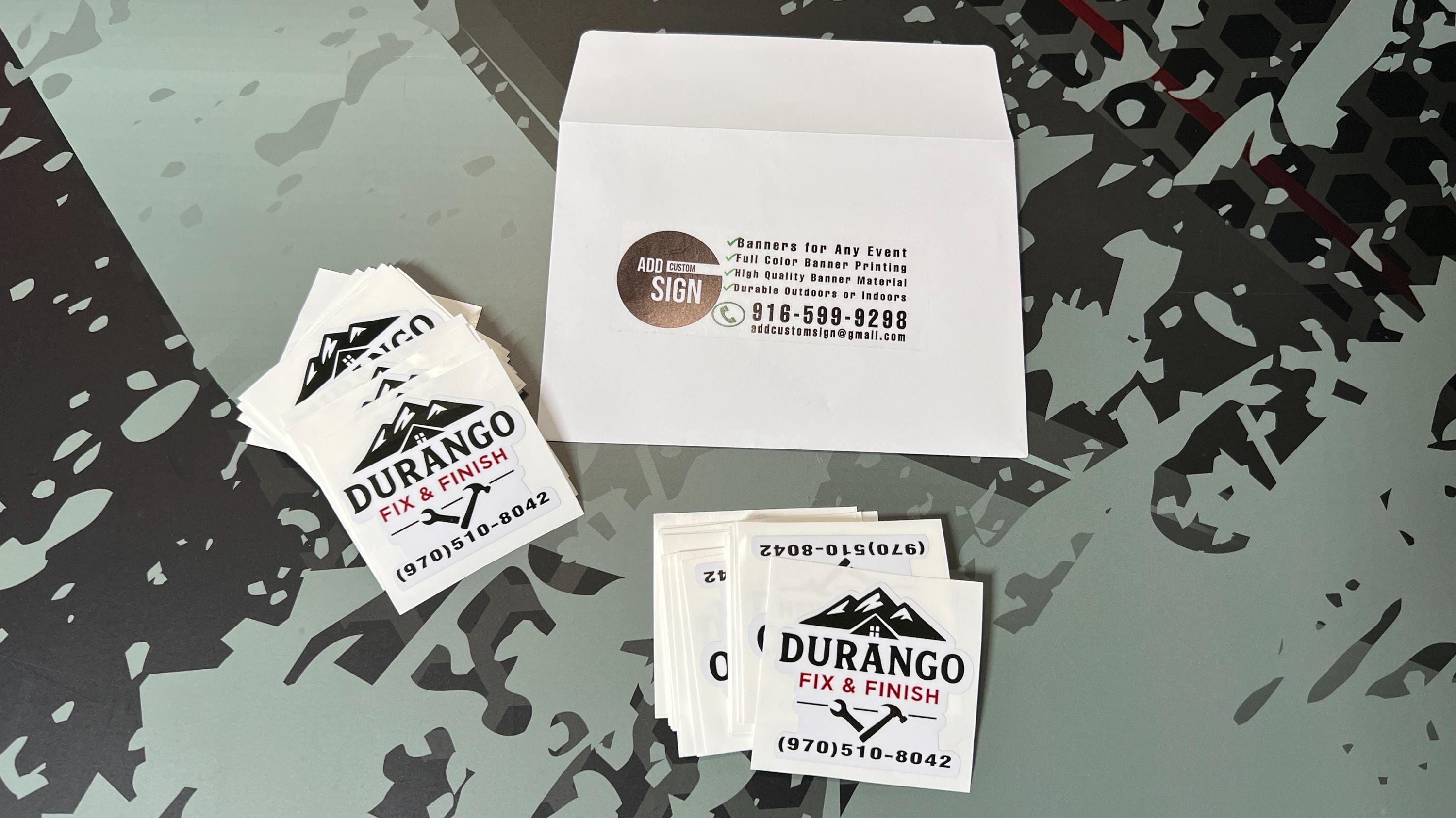 Cargo Van Decal Kit: Custom Printed, Laminated Full Wrap + 50 Bonus ...
