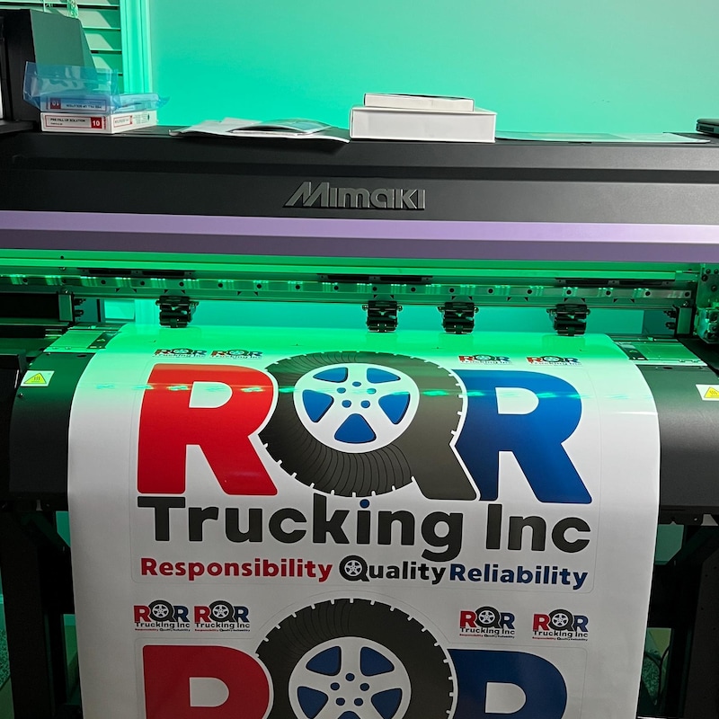 Custom Automotive Vinyl Decals - Etsy