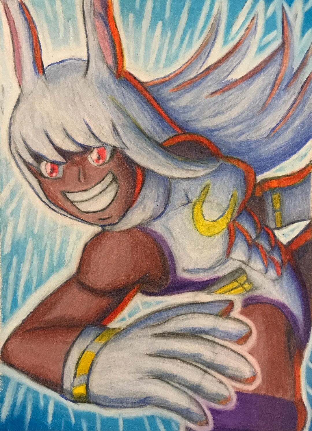 Mirko the Rabbit Hero - My Hero Academia Art - Etsy