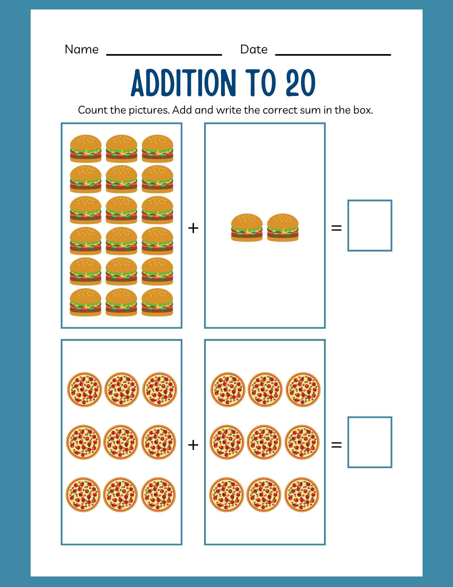 30+ Pages Preschool Pre-k + Kindergarten Learning Bundle | Printable ...