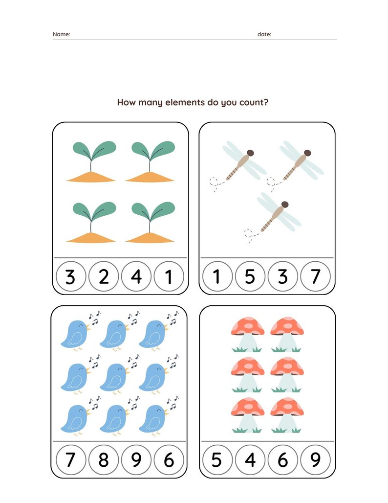 30+ Pages Preschool Pre-k + Kindergarten Learning Bundle | Printable ...