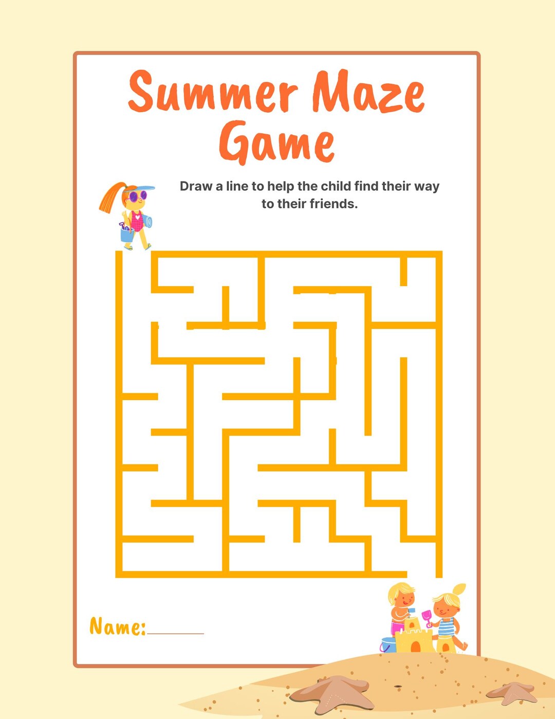 80+ Colorful Maze Worksheets, Fun and Challenging Maze for Kids ...