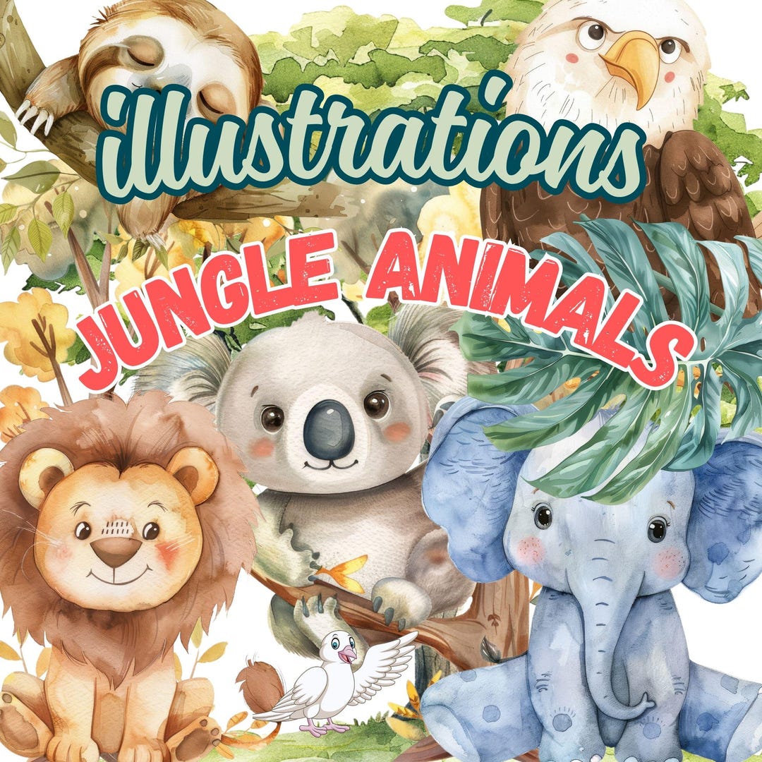 15+ Pages Jungle Safari Adventure: Discovering Animals for Kindergarten ...
