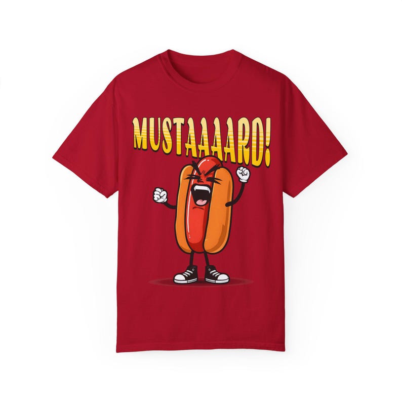 Funny Mustard/kendrick Lamar Hot Dog Unisex Tee, Foodie Shirt, BBQ ...