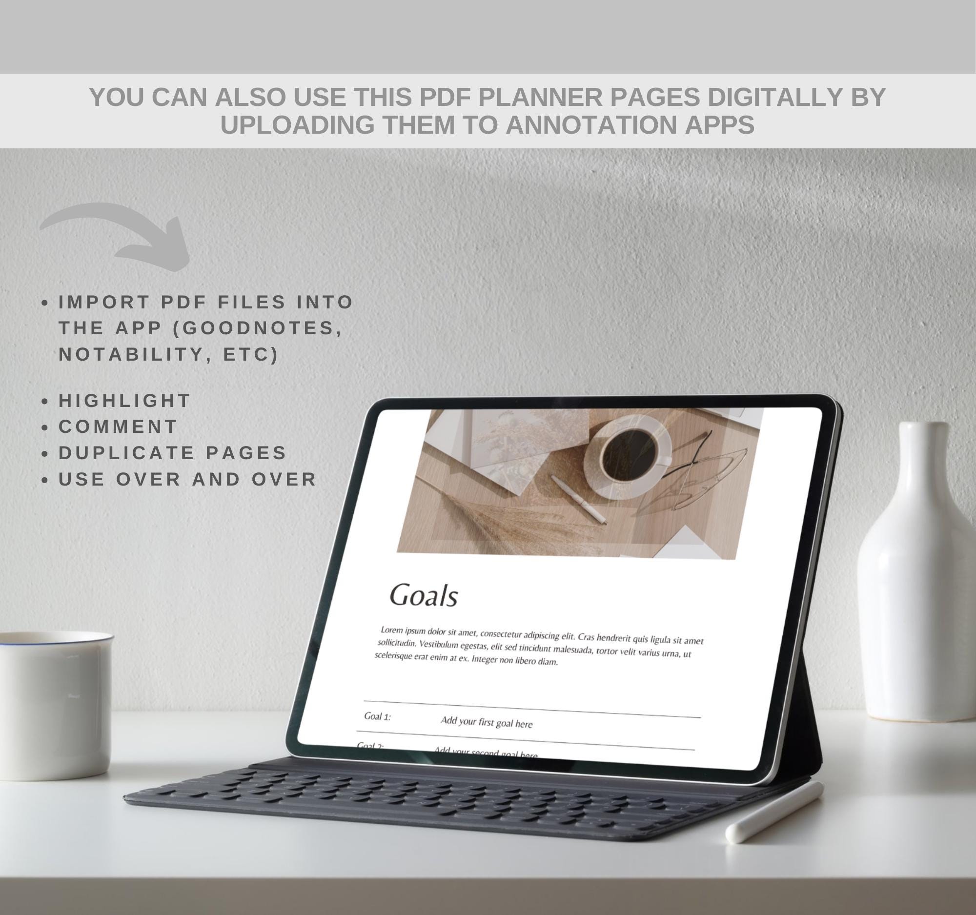 Printable Business Planner Template | Editable PDF for Entrepreneurs ...