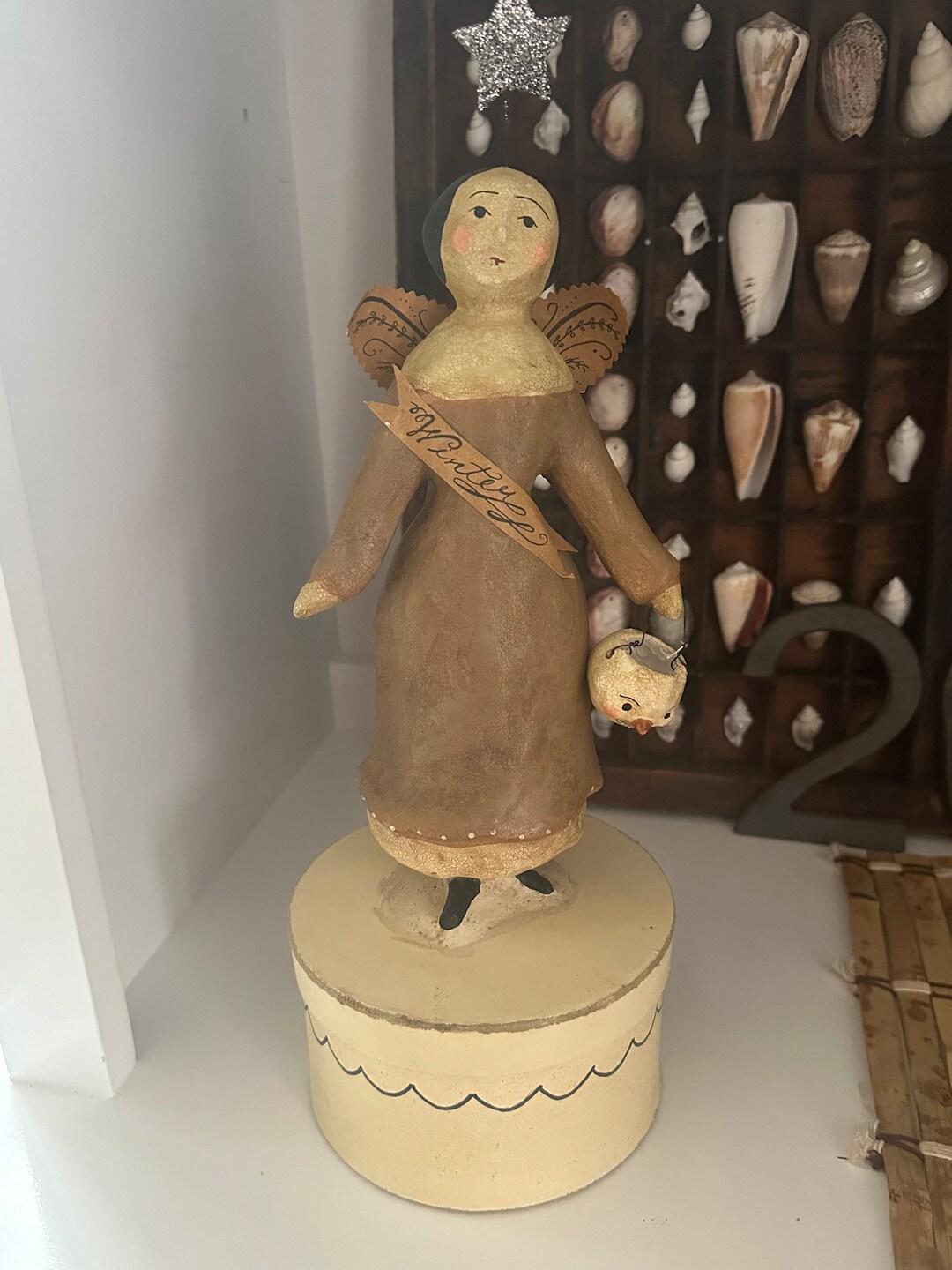 Retired NICOLE SAYRE winter Carnival Angel CHRISTMAS Angel 2003 - Etsy