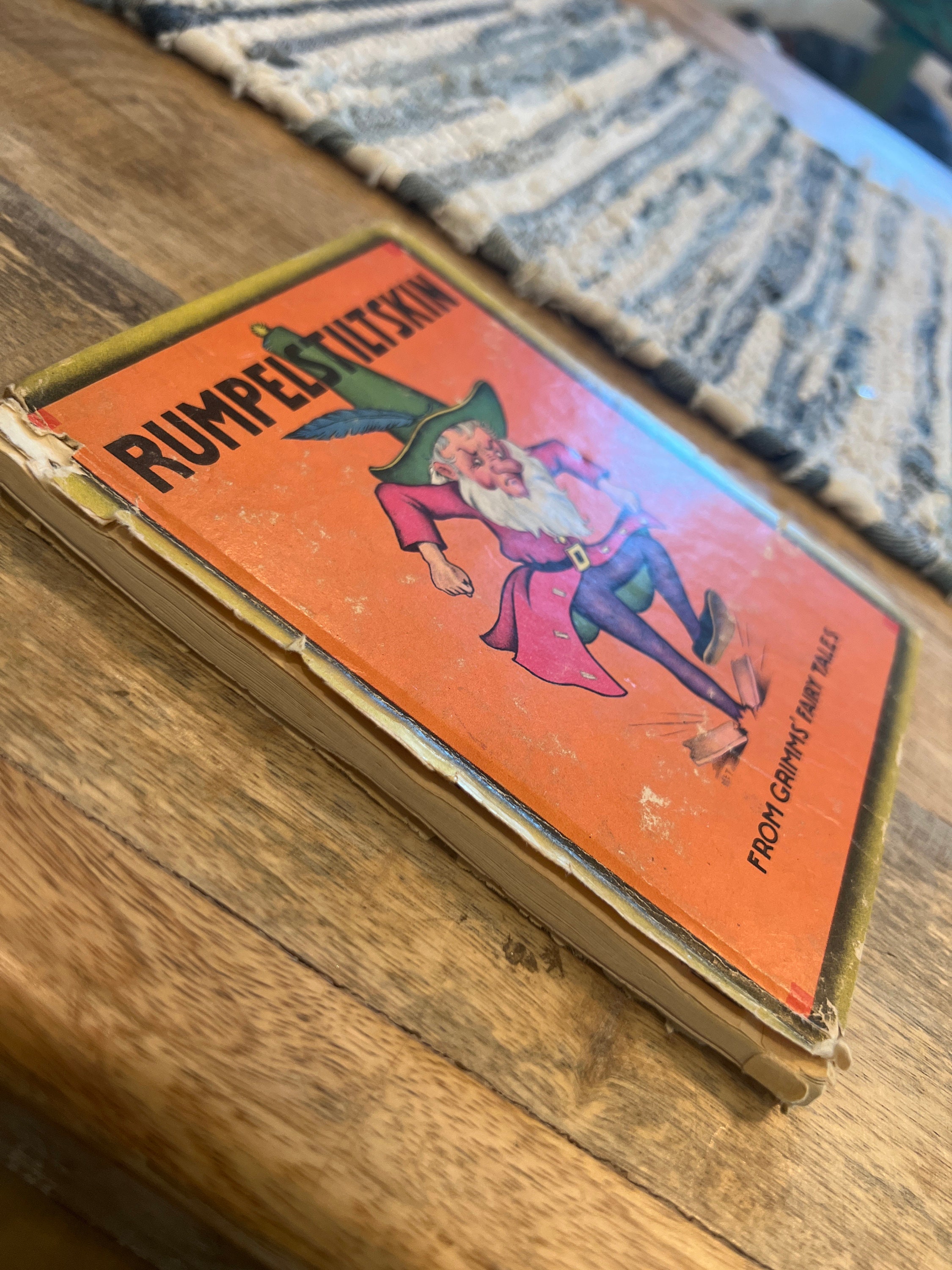 Vintage Book RUMPELSTILTSKIN and Rapunzel Grimms’ - Etsy