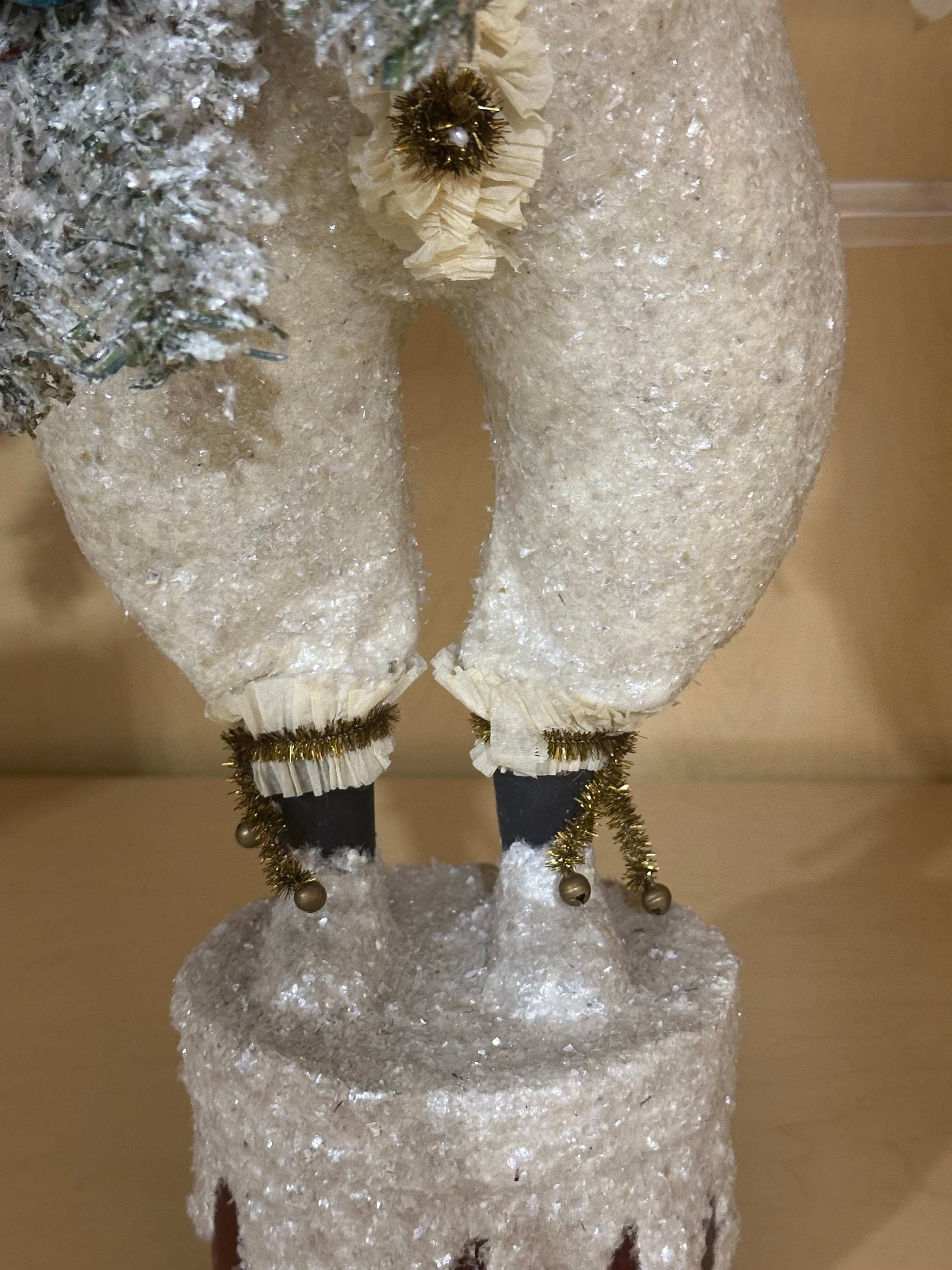 Vintage Large BETHANY LOWE Christmas SNOWMAN Winter Frolic by Dee Foust ...