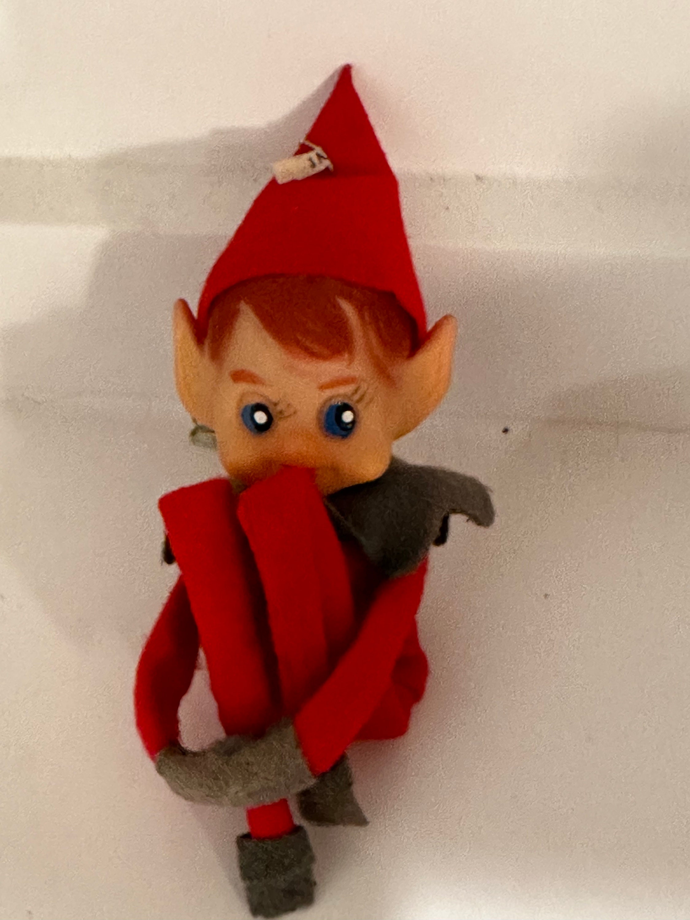 Vintage Knee Hugging Elf Japan - Etsy