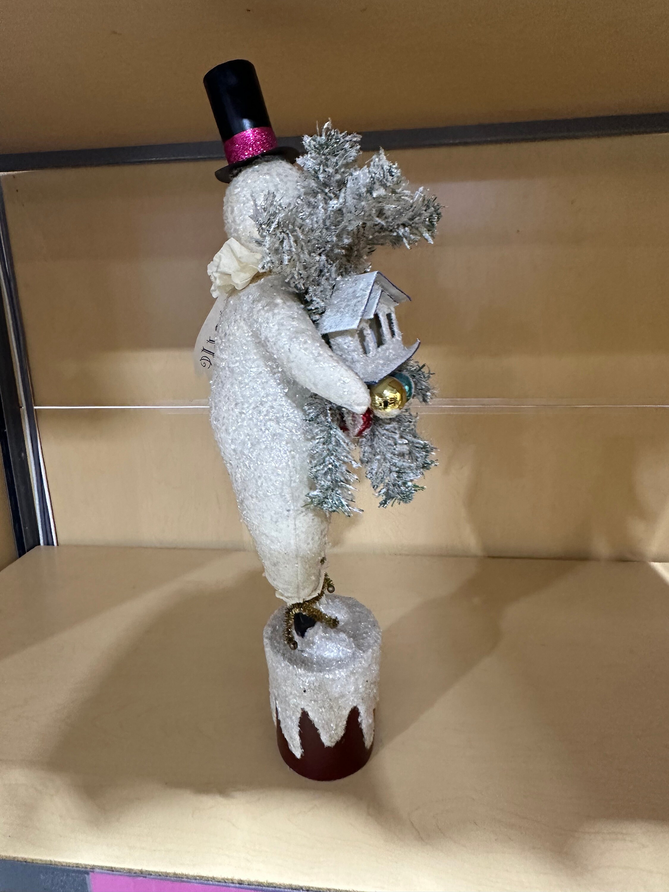 Vintage Large BETHANY LOWE Christmas SNOWMAN Winter Frolic by Dee Foust ...