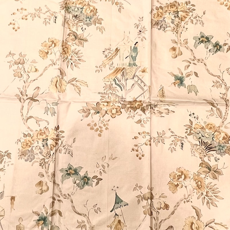 Chinoiserie Fabric - Etsy