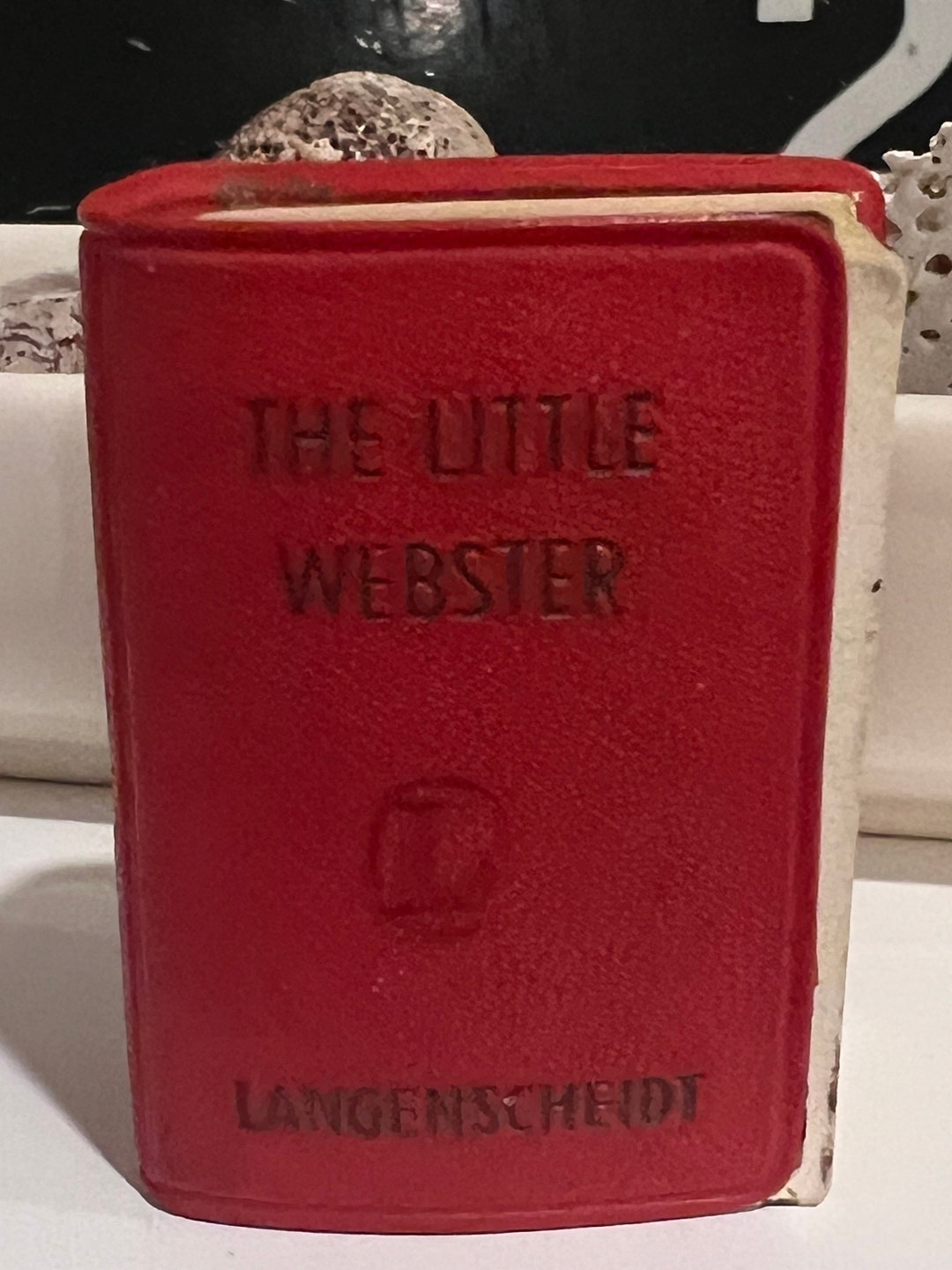 LANGENSCHEIDT Vintage MINIATURE DICTIONARY the Little Webster Germany ...