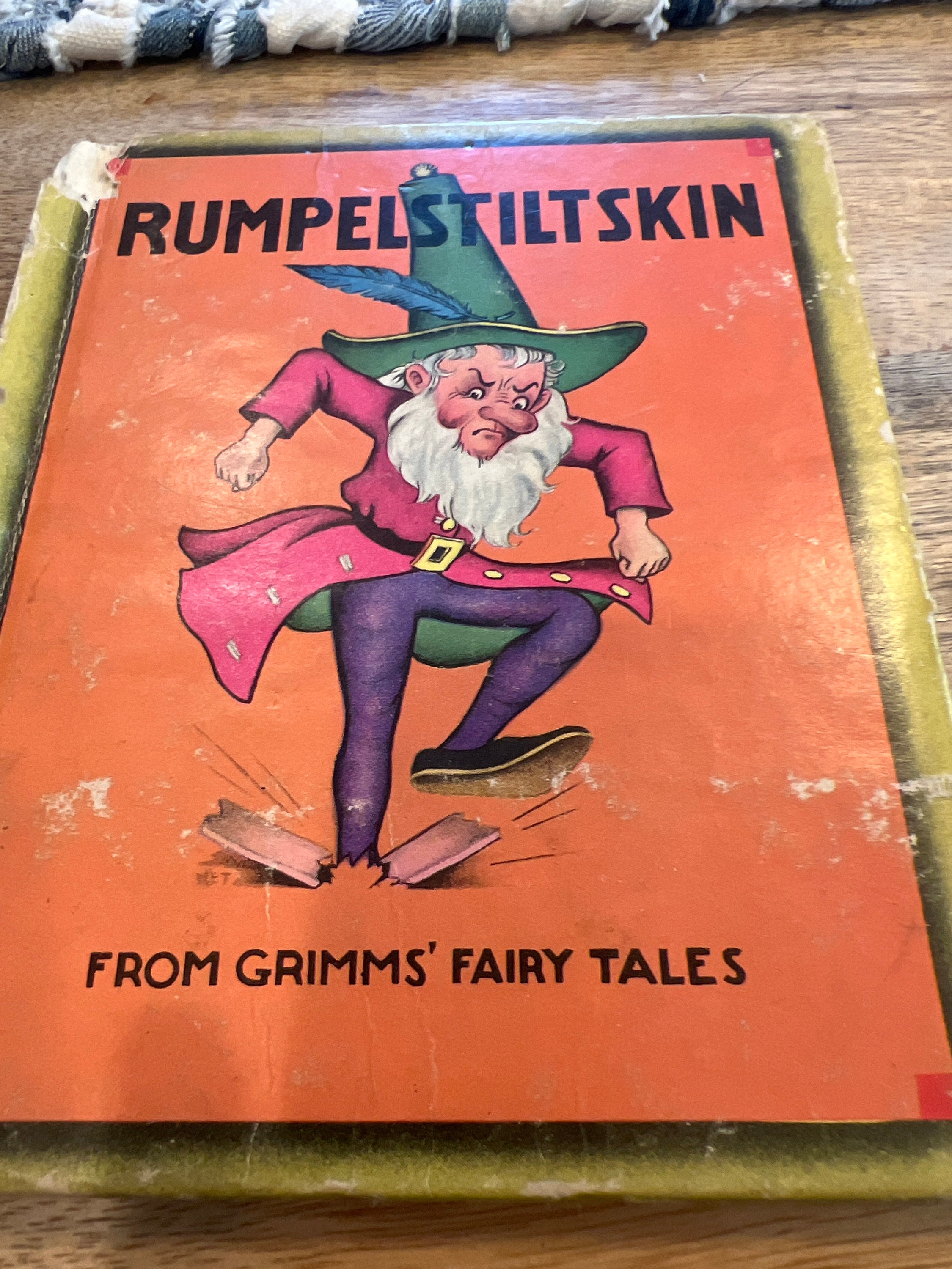 Vintage Book RUMPELSTILTSKIN and Rapunzel Grimms’ - Etsy