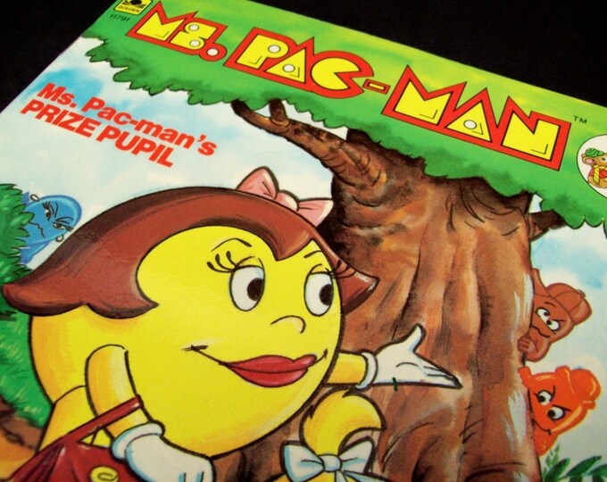Ms. Pac-man Vintage Childrens Golden Book Prize Pupil Baby Ghosts - Etsy