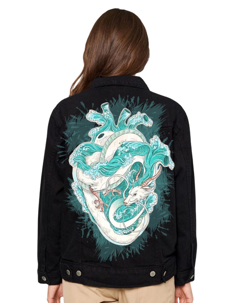 Hand Painted Jacket, Personalized Anime Jacket, Custom Jean Jacket With ...