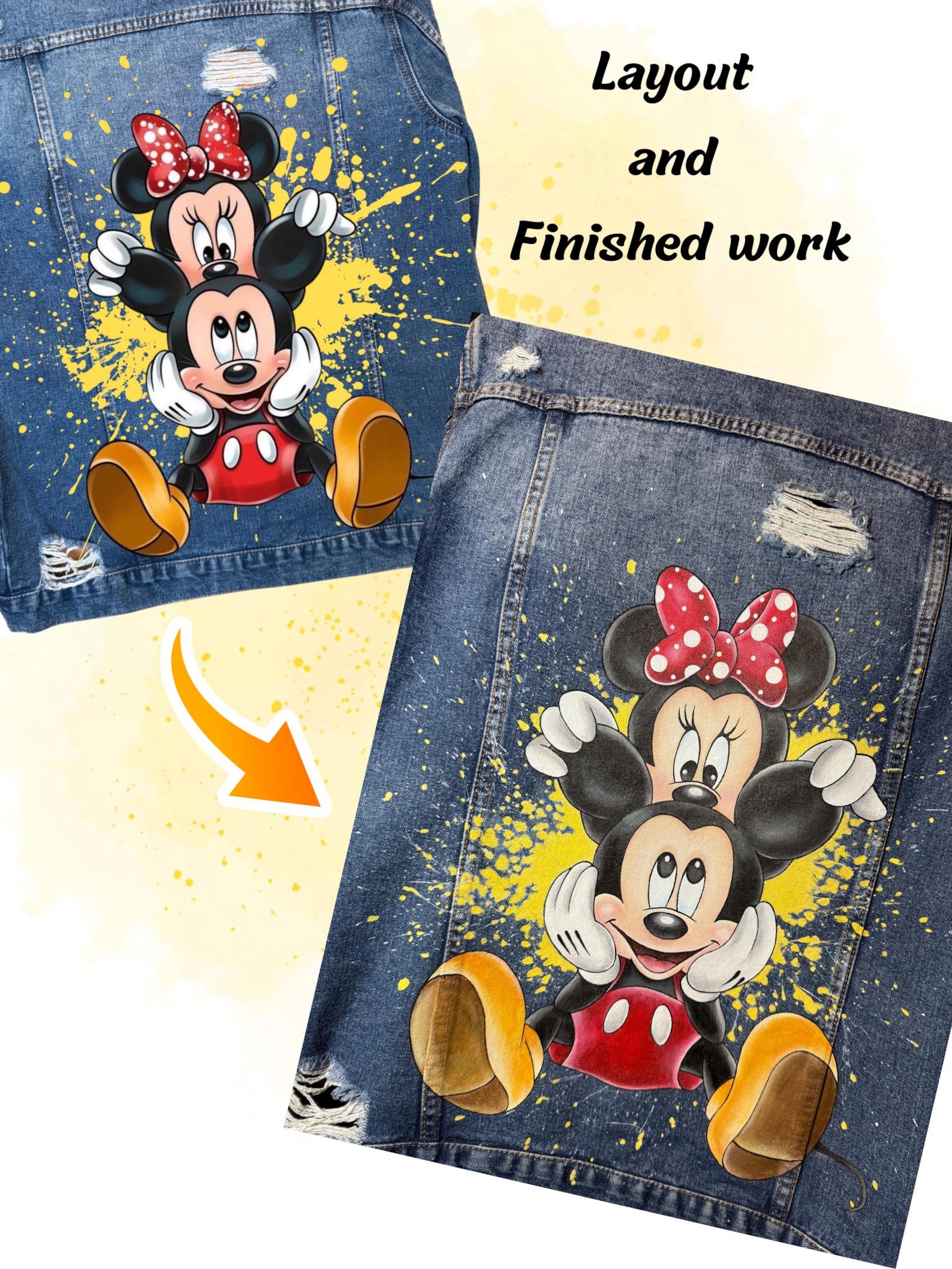 Hand Painted Jacket, Personalized Anime Jacket, Custom Jean Jacket With ...