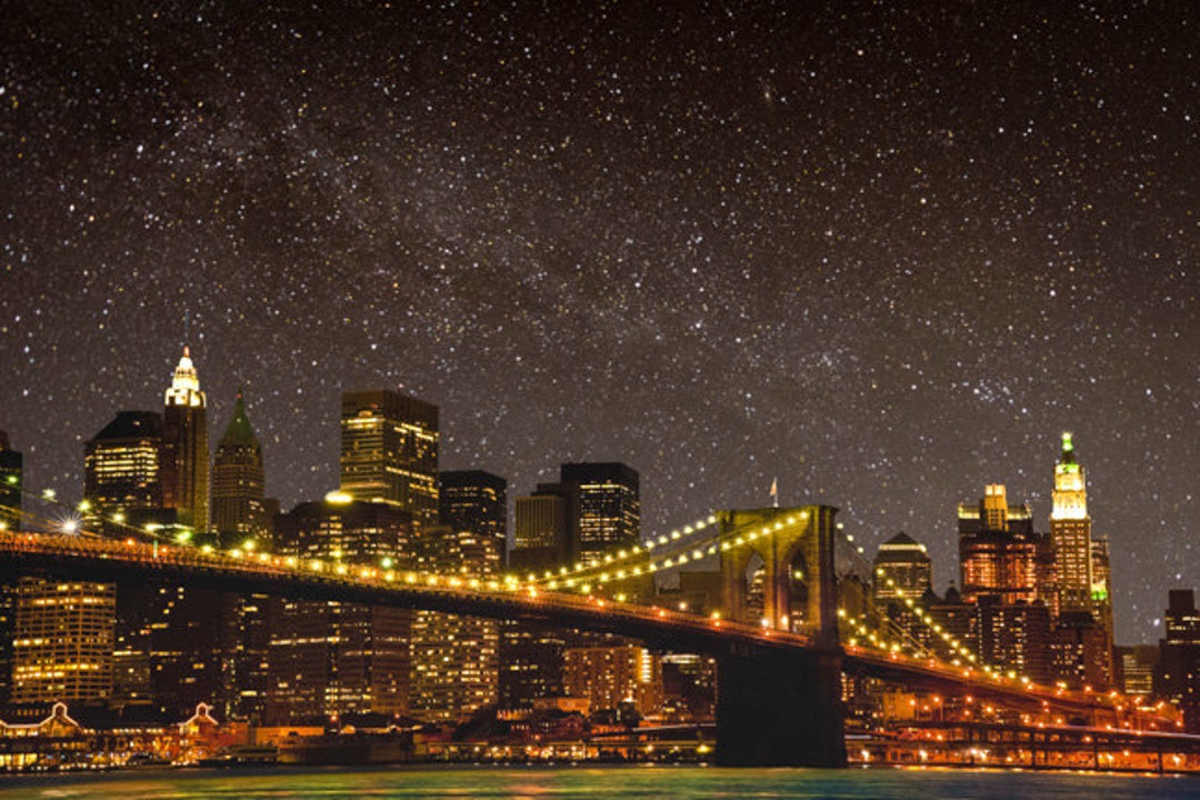 Brooklyn Bridge Print Nyc Photograph New York Photography - Etsy