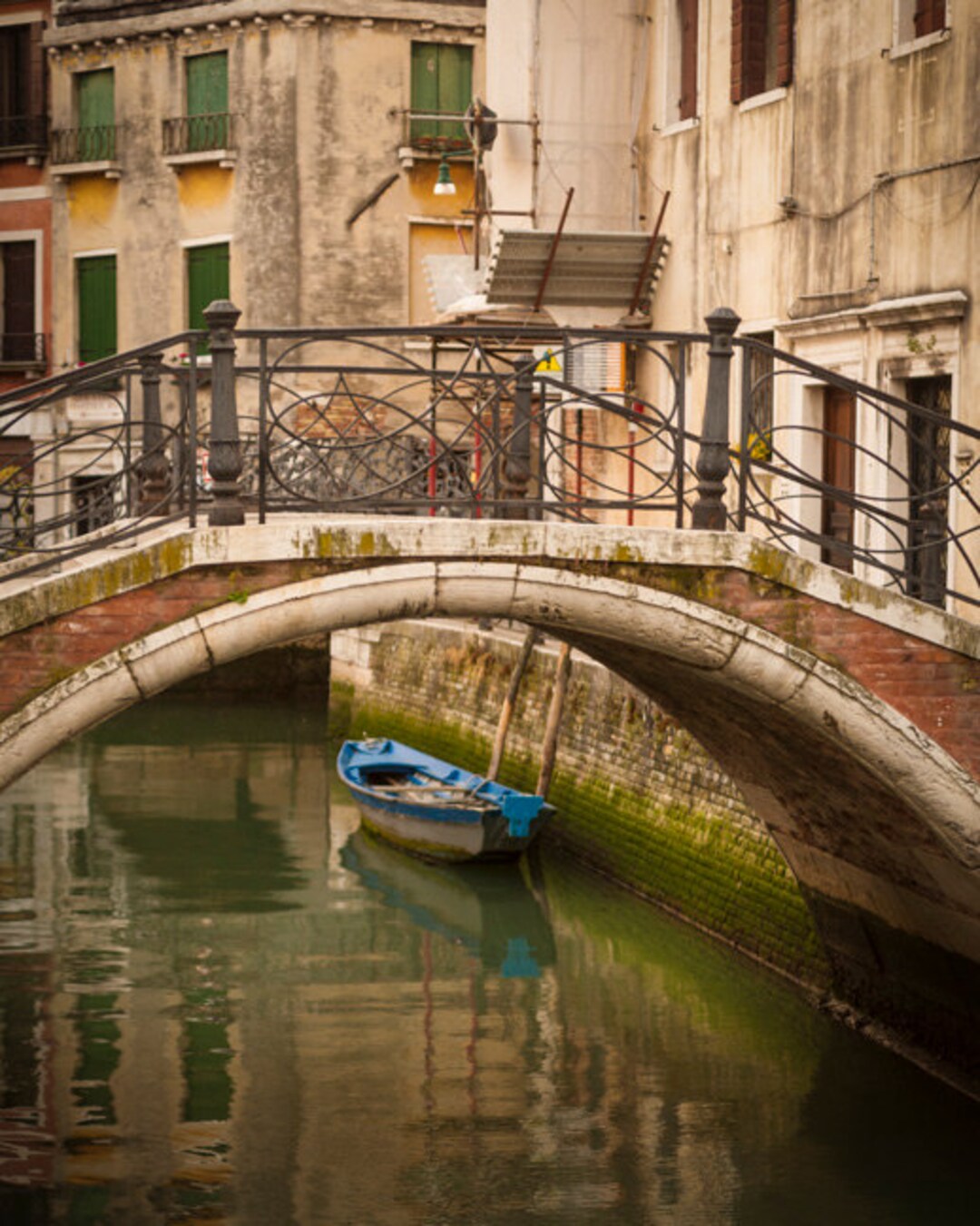 Venice Photography, Canal Photograph Bridge Boat Gondola Photo Italian ...