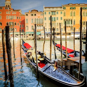 Venice Gondola Photo, Grand Canal Photograph Italy Photography Italian ...