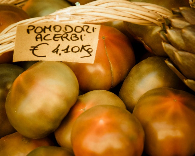 Food Photograhy Tomato Photograph Italian Food Photo Kitchen Art Red ...