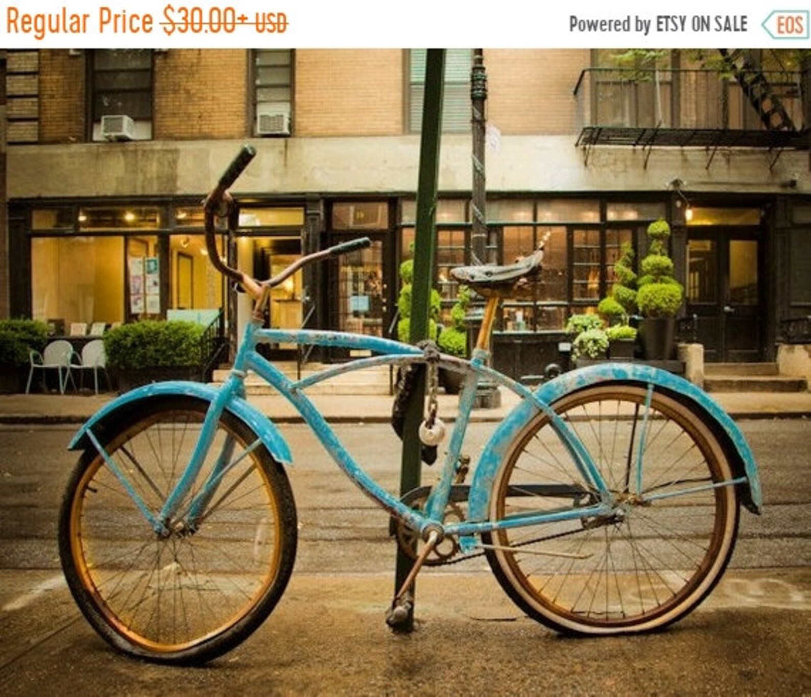 Vintage Bicycle Photo Bike Photography Nyc Photograph New York City ...