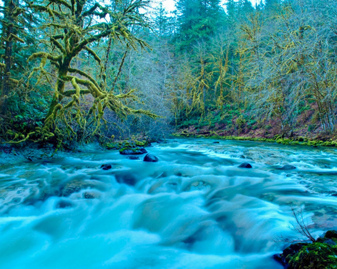 River Photography, Wild River Wilderness Winter Landscape Photography ...