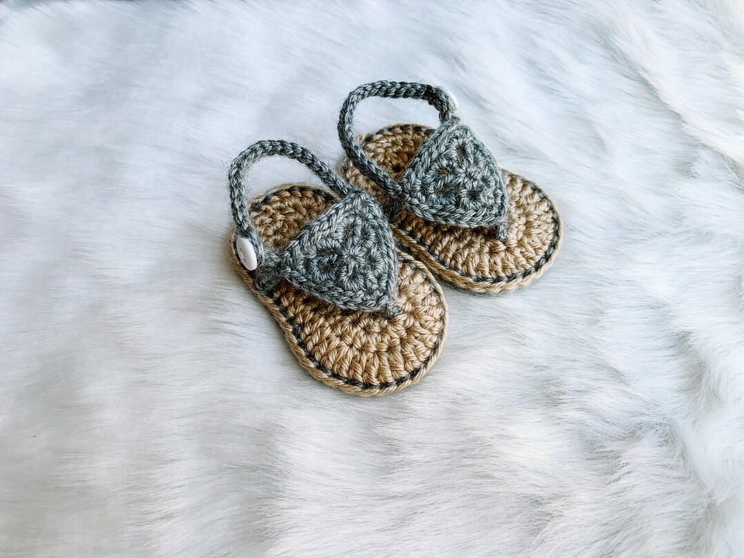 Baby Flip Flops, Baby Sandals, Boho Baby Sandals, Summer Baby Shoes ...