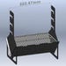 ASADO Style Bbq Grill CAD Files – CNC Laser Cut Plans – 3D Model & Dxf ...