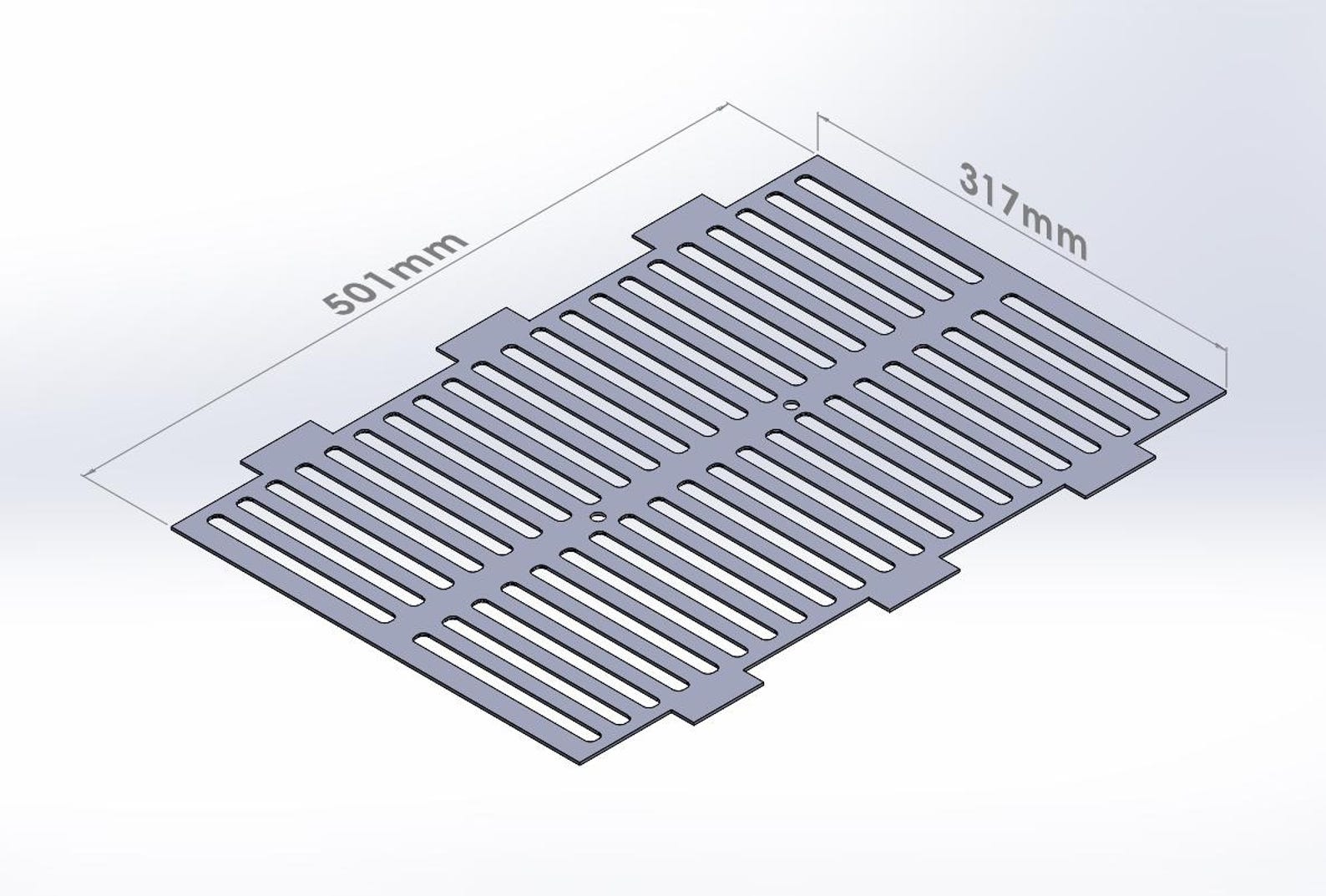 ASADO Style Bbq Grill CAD Files – CNC Laser Cut Plans – 3D Model & Dxf ...