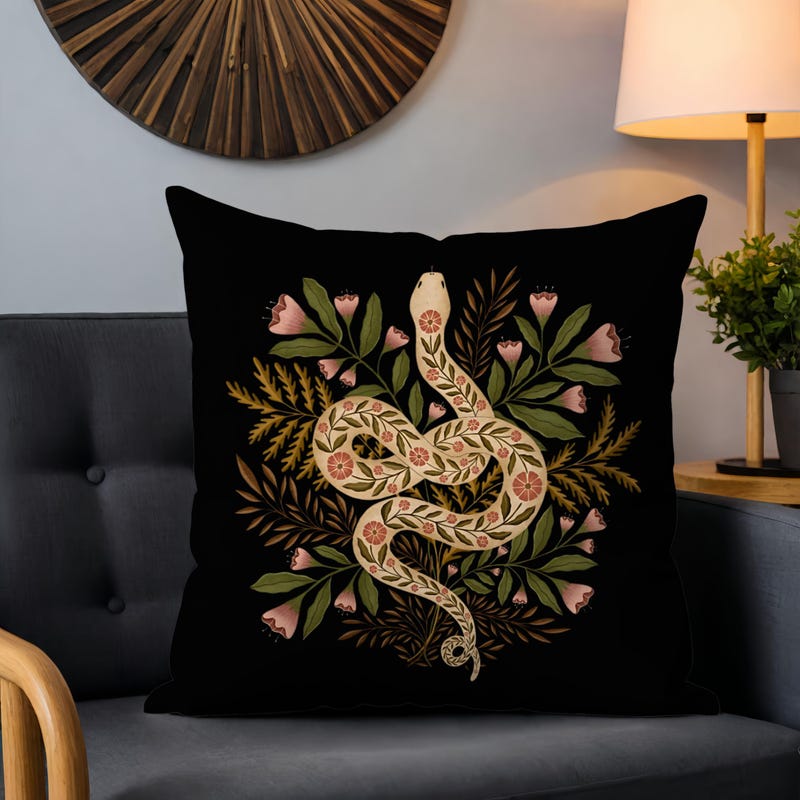 Snake Pillow - Etsy