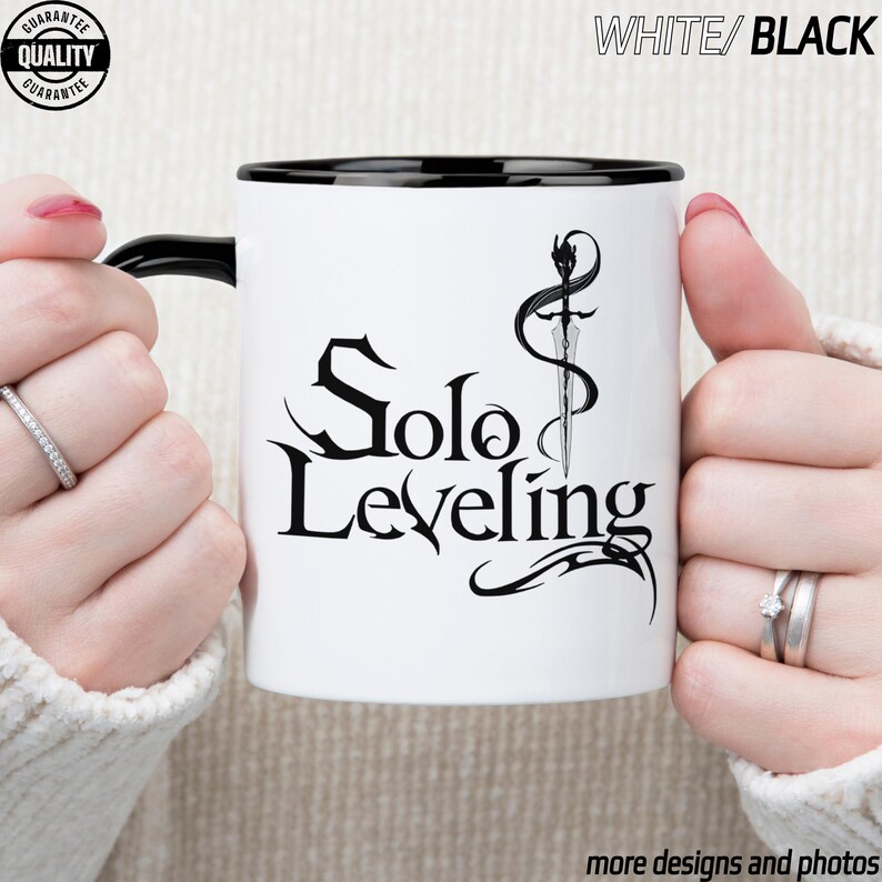 Solo Leveling Inspired Anime Mug, Manga Mug, Gift for Anime Lovers ...