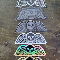 Graveyard Tombstone/headstone Sticker Sheet - Etsy