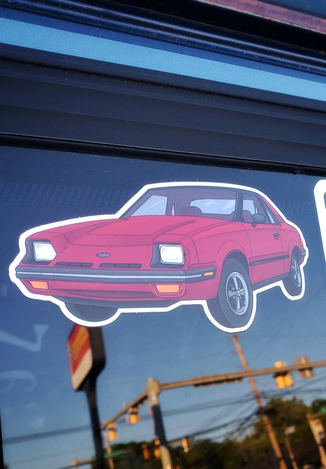 1982 Ford EXP Sticker - Etsy