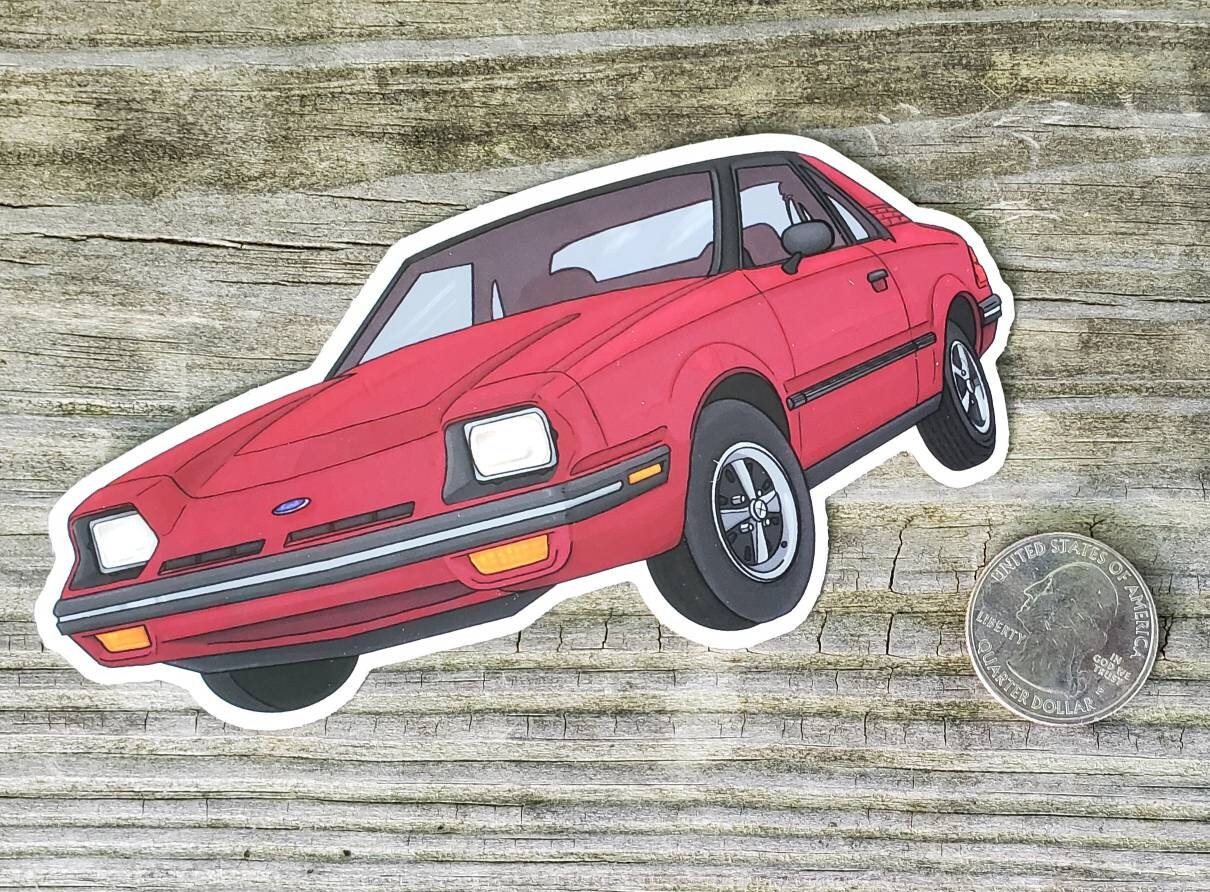 1982 Ford EXP Sticker - Etsy