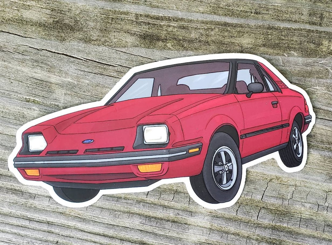 1982 Ford EXP Sticker - Etsy