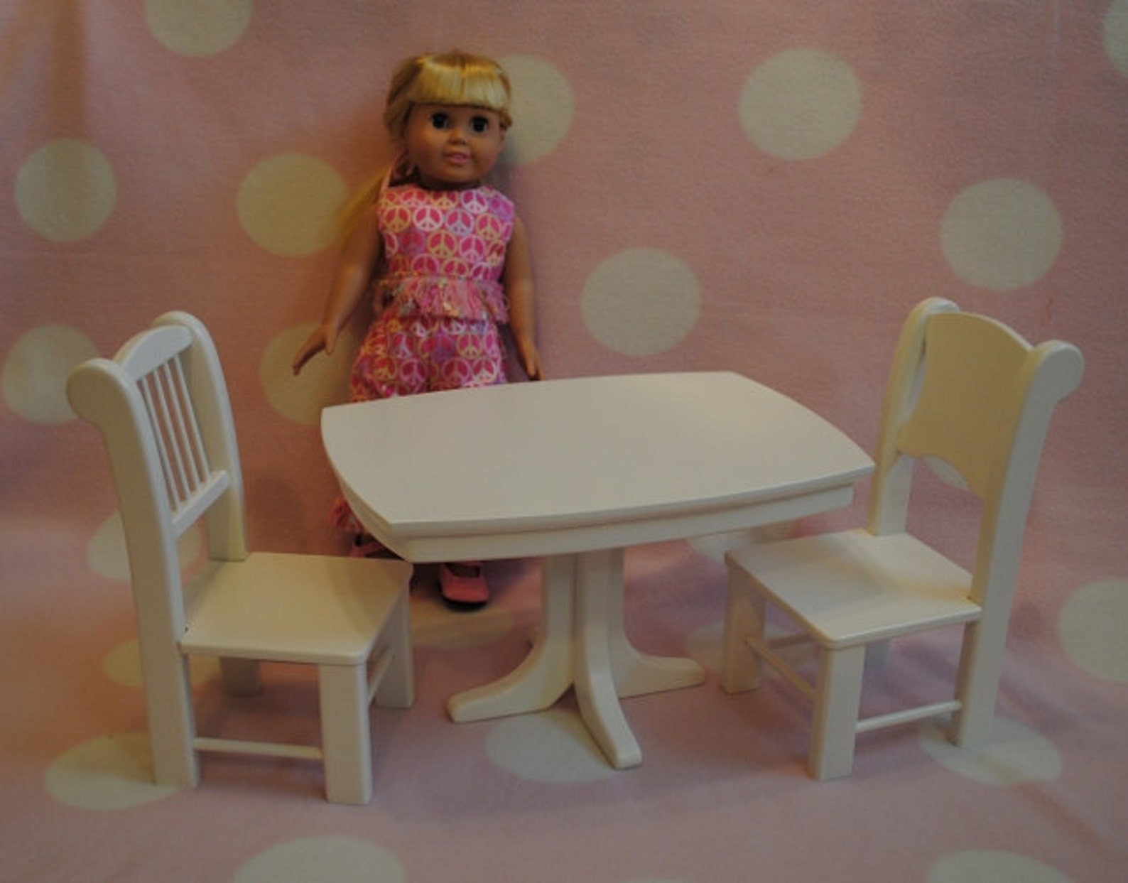 Doll Table and Chairs - Etsy