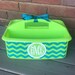 Personalized Shower Caddy With Chevron Design Perfect Graduation ...