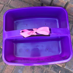 Personalized Turquoise Shower Caddy With Paint Palettes and Name; Great ...