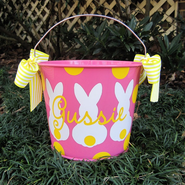 Easter Bucket - Etsy