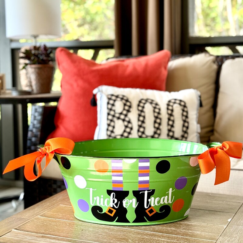 Halloween Bucket - Etsy