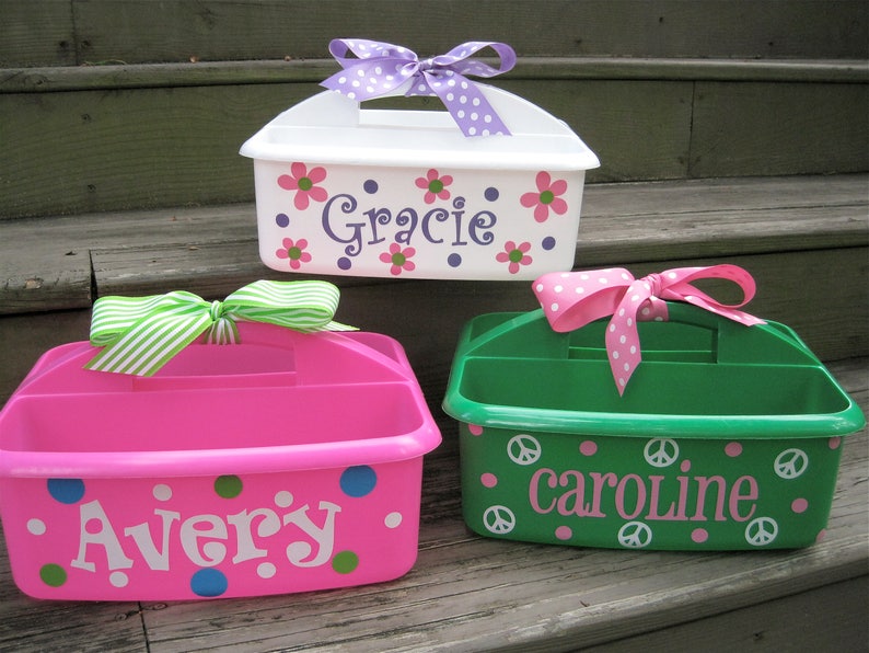 Personalized Shower Caddy With Name & Design of Your Choice | Etsy