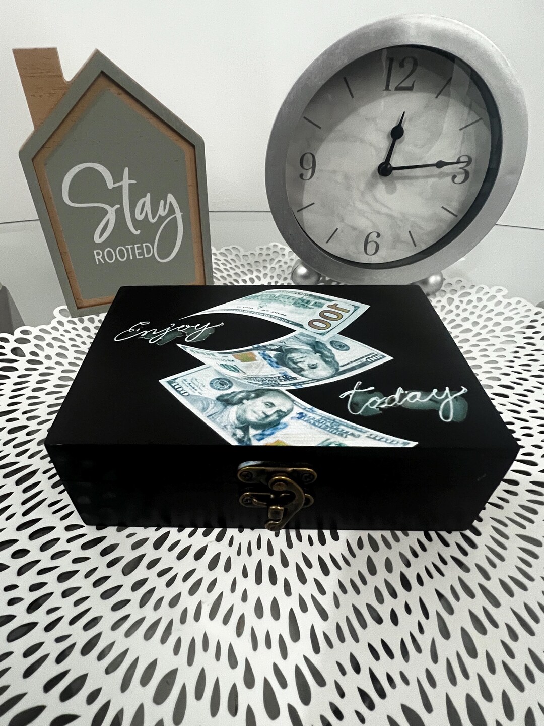 Custom Money Memory Box: UV Print Keepsake Coin Chest - Etsy