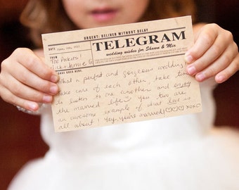 Telegram wedding | Etsy