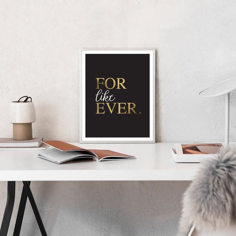 For Like Ever Print - Etsy