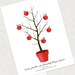 Teacher Appreciation Fingerprint Apple Tree Printable File Personalized ...
