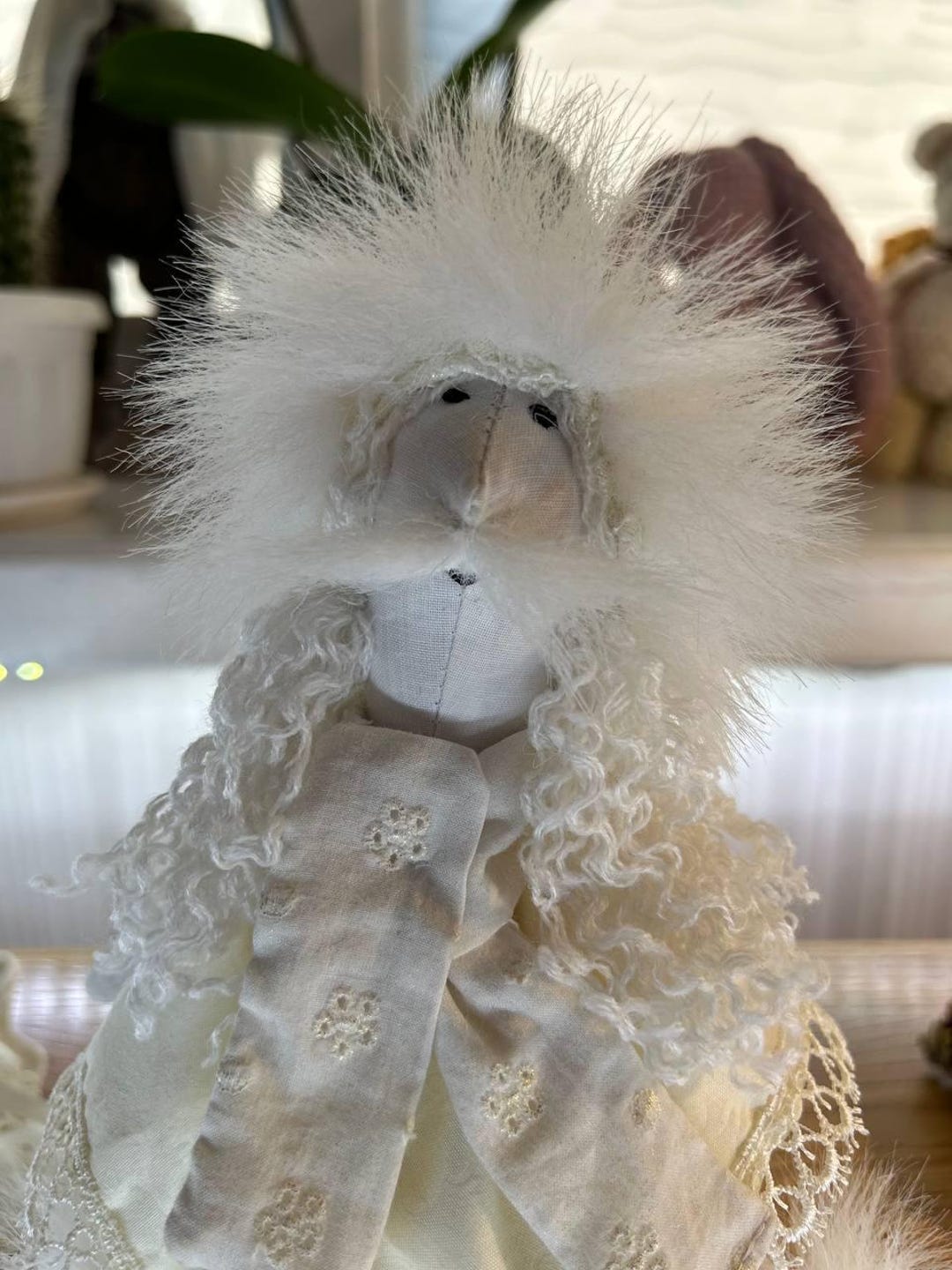 Christmas Angel Doll. Angel Doll. Textile Angel. Handmade Angel ...